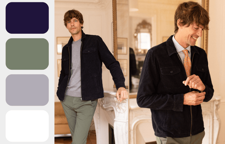 Which colours to match with a corduroy jacket? - THE NINES